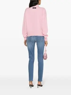 Versace Skinny Jeans With Medusa '95 Hardware