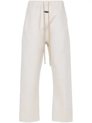 FEAR OF GOD Fear Of God Logo-Appliqué Virgin Wool-Cashmere Blend Straight Leg Pants