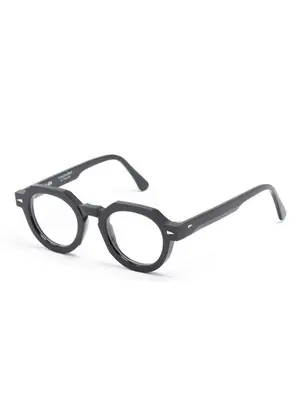 AHLEM Petits Champs Round-frame Glasses - Black
