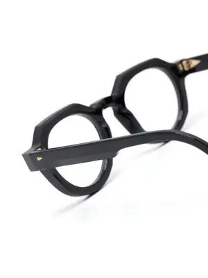 AHLEM Petits Champs Round-frame Glasses - Black
