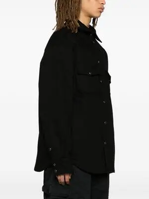 PURPLE BRAND Padded Twill Shirt Jacket