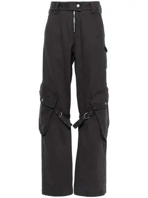 Acne Studios Mid-waist Straight-leg Trousers