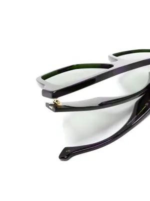 Gucci Rectangle-frame Tinted Sunglasses