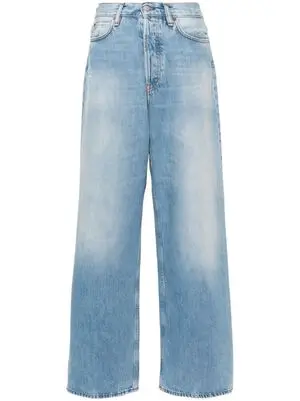 Acne Studios High-rise Wide-leg Jeans - Blue