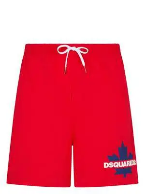 Dsquared2 Logo-print Swim Shorts - Red