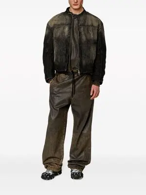 DIESEL® Coated Crewneck Sweatshirt