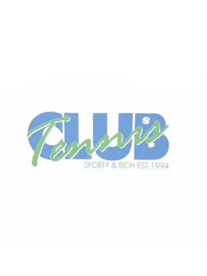 SPORTY & RICH Agassi Crew-neck Sweatshirt