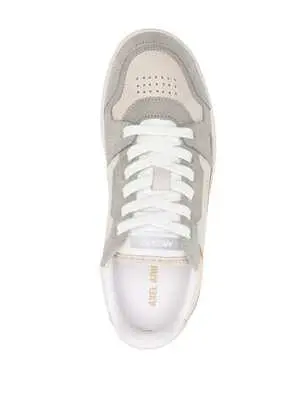 Axel Arigato Dice Lo Suede Panelled Sneakers - Neutrals
