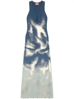 DIESEL® M-idelle Ribbed-knit Maxi Dress