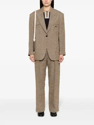 Acne Studios Striped Straight-leg Trousers