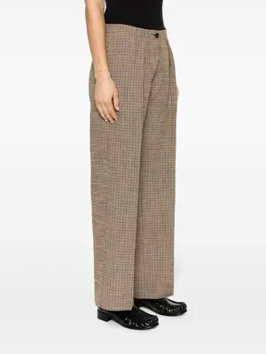 Acne Studios Striped Straight-leg Trousers