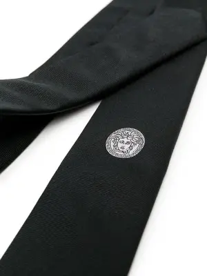 Versace Medusa Silk Neck Tie