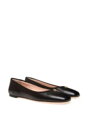 Bally Rina Leather Ballet Flats