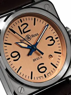 BELL & ROSS Br 03 Copper 41 Mm - Brown