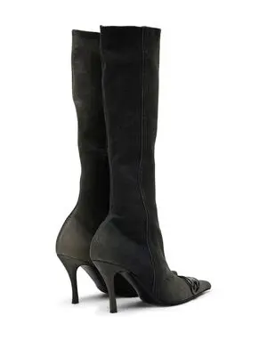 DIESEL® D-venus Kb 90mm Denim Knee-high Boots