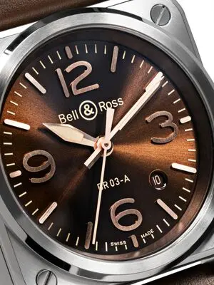BELL & ROSS Br 03 Golden Heritage 41 Mm - Brown