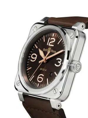 BELL & ROSS Br 03 Golden Heritage 41 Mm - Brown