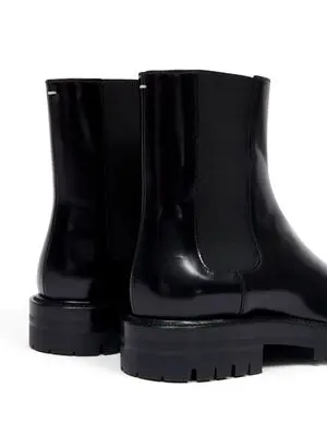 MAISON MARGIELA Tabi Leather Chelsea Boots