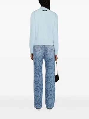 Versace Barocco Straight-leg Jeans