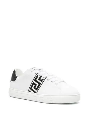Versace Greca Embroidered Sneakers