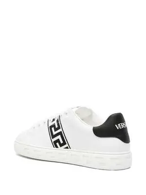 Versace Greca Embroidered Sneakers