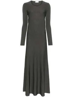 MRZ Lurex Flared Long Dress