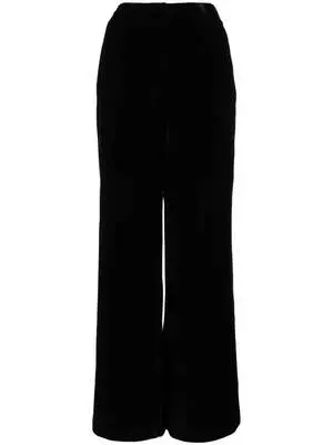 Ulla Johnson Veronica Velvet Wide-leg Trousers