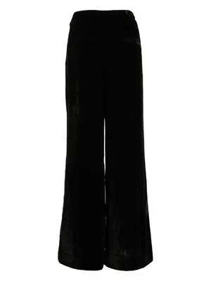 Ulla Johnson Veronica Velvet Wide-leg Trousers