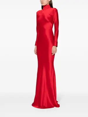Michelle Mason Open-back Gown