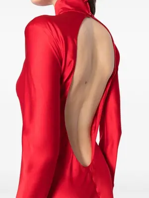 Michelle Mason Open-back Gown