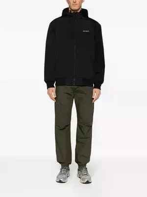 Carhartt Work In Progress Sail Hooded Jacket - Black
