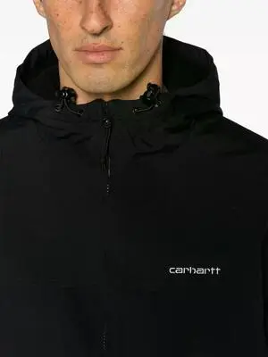Carhartt Work In Progress Sail Hooded Jacket - Black