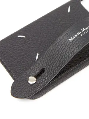 Maison Margiela Four-Stitch Iphone 14 Pro Max Case In Black - 40