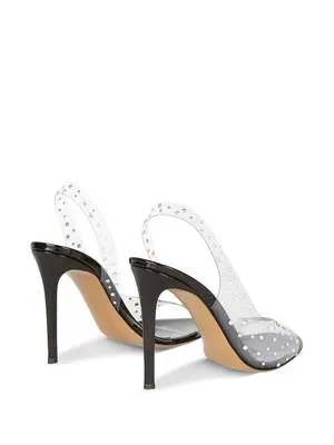 Alexandre Vauthier Constance 105mm Crystal-embellished Sandals