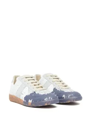 MAISON MARGIELA Replica Paint Sneakers - White