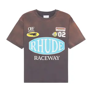 Rhude Raceway Tee 'vintage - Grey