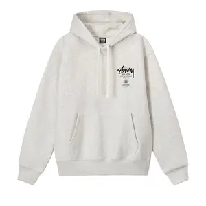StÜssy World Tour Hoodie - Grey
