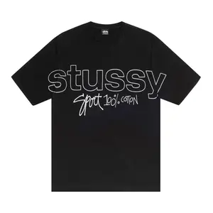 StÜssy Sport 100% Pigment Dyed Tee - Black