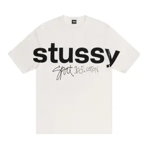 StÜssy Sport 100% Pigment Dyed Tee 'natural - Cream