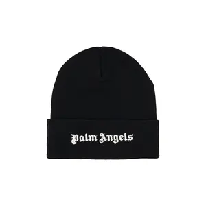 Palm Angels Classic Logo Beanie - Black