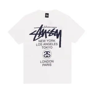 StÜssy World Tour T-shirt - White