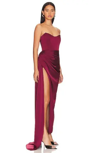 Katie May Bita Gown - Bordeaux