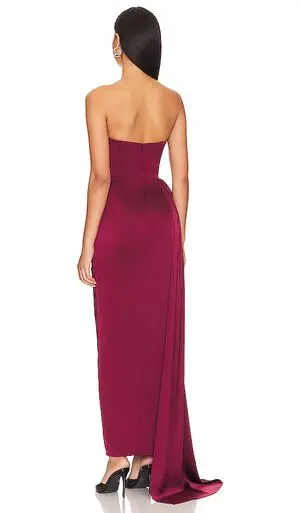 Katie May Bita Gown - Bordeaux