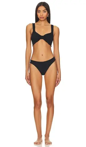 Hunza G Bonnie Bikini - Black