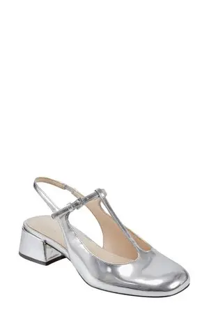 Marc Fisher Folly Slingback Pump - Silver 040