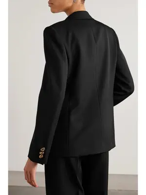 Bottega Veneta Embellished Double-breasted Wool-twill Blazer