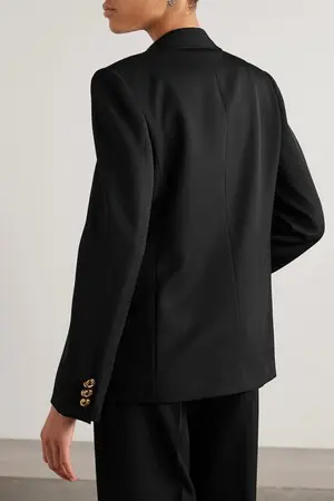 Bottega Veneta Embellished Double-breasted Wool-twill Blazer