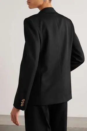Bottega Veneta Embellished Double-breasted Wool-twill Blazer