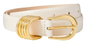 DEHANCHE Hollyhock Leather Belt