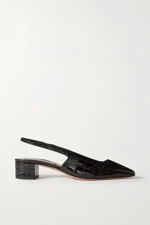 Aquazzura Color Blocked Pumps